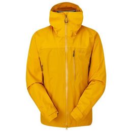 Rab - Latok Mountain GTX Jacket - Regenjacke Gr M orange/gelb
