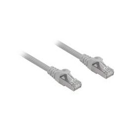 Sharkoon Patchkabel RJ45 Cat.6a SFTP grau, 15 Meter, LSOH (Halogenfrei) Verwendung: Zur Verbindung mit einem Hub/Switch Anschlüsse: 1x RJ-45 (Stecker) auf 1x RJ-45 (Stecker) Version: Cat.6a