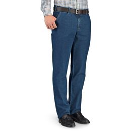Club of Comfort Regular-fit-Jeans Club of Comfort High Stretch Denim-Jeans blue Garvey Flat-Front