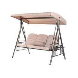 Home Deluxe Hollywoodschaukel Descanso beige