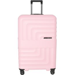 Eminent 4-Doppelrollen-Trolley, Hartschale, TSA Schloss, pink