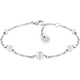 Tommy Hilfiger Damen Armband, Edelstahl, silber