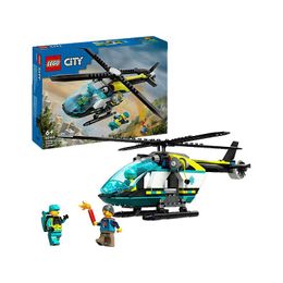 Lego City 60405 Rettungshubschrauber Bausatz, Mehrfarbig