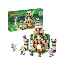 Lego Minecraft 21250 Die Eisengolem-Festung Bausatz, Mehrfarbig