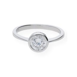 JuwelmaLux Fingerring JuwelmaLux Ring 925/000 Sterling Silber mit Zirkonia JL10-07-0353 54 (kein Set