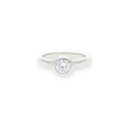 JuwelmaLux Fingerring JuwelmaLux Ring 925/000 Sterling Silber mit Zirkonia JL10-07-1956 52 (kein Set