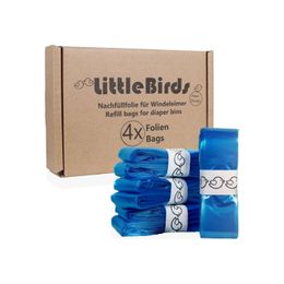 Little Birds Windeleimer Premium Nachfüllfolien kompatibel mit Windeleimer Angelcare & Spross