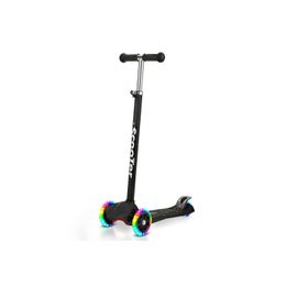 Randaco Scooter Kinderroller Tretroller LED-Räder bis 50 kg Höhenverstellbar