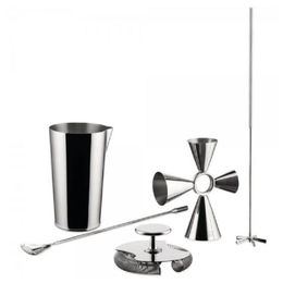 Alessi Cocktail-Set Mixer-Set Tending Box (5-teilig)