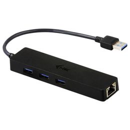 i-tec USB 3 Slim HUB 3 Port + Gigabit Ethernet Adapter Netzwerk-Adapter
