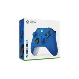 Microsoft box Series Wireless Controller für Windows + Series X/S Shock Blue Xbox One-Controller