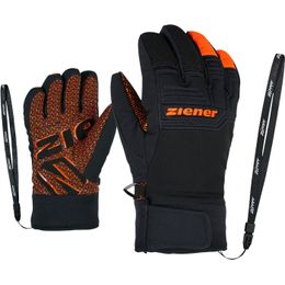 Ziener Skihandschuhe LANUS AS(R) PR glove junior 187 bright orange