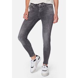 Mavi Skinny-fit-Jeans Super Skinny Fit Denim Jeans Mid Waist Stretch Hose ADRIANA (1-tlg) 4166 in Grau