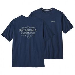 Patagonia - Forge Mark Responsibili-Tee - T-Shirt Gr XXL blau