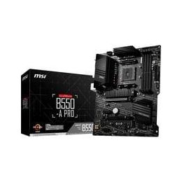MSI B550-A PRO, Mainboard schwarz