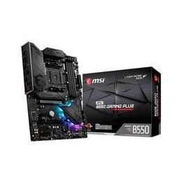 MSI MPG B550 GAMING PLUS, Mainboard schwarz