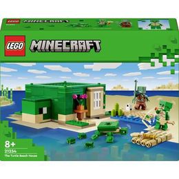 LEGO Minecraft 21254 LEGO® MINECRAFT Das Schildkrötenstrandhaus