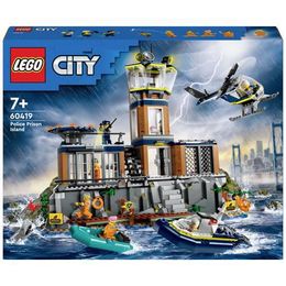 Lego City 60419 LEGO® CITY Polizeistation auf der Gefängnisinsel