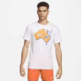 NikeCourt Herren-Tennis-T-Shirt - Weiß