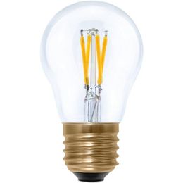 Segula LED-Leuchtmittel Vintage Line, E27, 1 St., Warmweiß, dimmbar, Glühlampe klein klar, E27, weiß