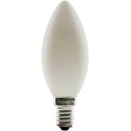 Segula LED-Leuchtmittel LED Kerze opal-matt, E14, Warmweiß, dimmbar, E27, E27, Kerze opal-matt, Ambient Dimming, weiß