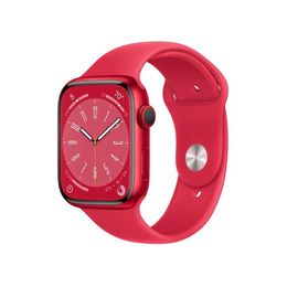 Apple Watch Series 8 GPS + Cellular 45mm (PRODUCT)RED Aluminium Case with (PRODUCT)RED Sport Band