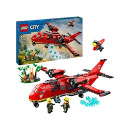 Lego City 60413 Löschflugzeug Bausatz, Mehrfarbig