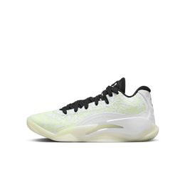 Nike Zion 3 Basketballschuh für ältere Kinder - Weiß