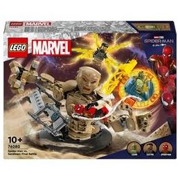 Lego Marvel 76280 Spider-Man vs. Sandman: Showdown, Action-Spielzeug