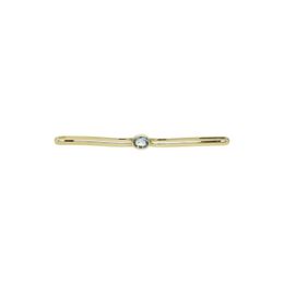 JuwelmaLux Brosche JuwelmaLux Brosche 585/000 (14 Karat) Gold mit Aquamarin JL30-01-2123