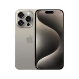 iPhone 15 Pro 1TB, Handy Titan Natur, iOS Display: 15,5 cm (6,1 Zoll) Prozessor: Apple A17 Pro Hauptkamera: 48 MP + 12 MP + 12 MP Frontkamera: 12 MP