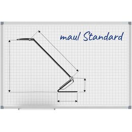 Maul Whiteboards Whiteboard Raster 2x2cm 60x90 90,0 x 60,0 cm spezialbeschichteter Stahl weiß