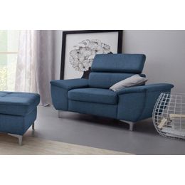 exxpo - sofa fashion Sessel Azzano, blau