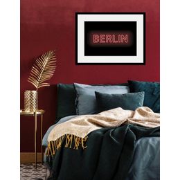 queence Bild BERLIN LIGHTS, Städte (1 St), rot