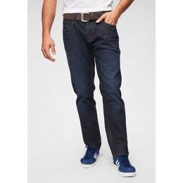 Camel Active Regular-fit-Jeans HOUSTON im klassischen 5-Pocket-Stil, blau