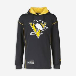 TK Maxx Schwarzer Kapuzenpullover mit Pittsburgh Penguins-Logo