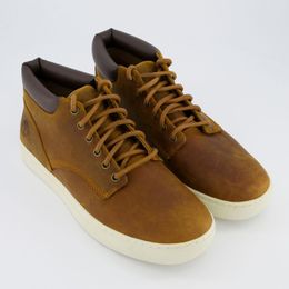 TK Maxx Braune Mid Lace Up Chukka Stiefel aus Leder