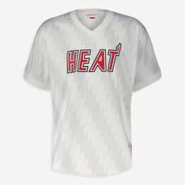 TK Maxx Weißes Sport-T-Shirt mit Miami Heat-Logo
