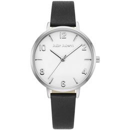 JULIE JULSEN Damenuhr Edelstahl silberfarben Basic silver black