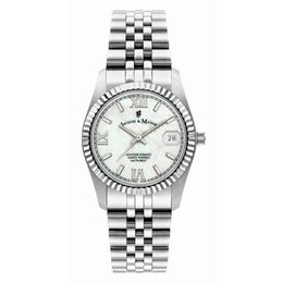 Jacques du Manoir Damen Armband Uhr Inspiration Roman Edelstahl JWL01301