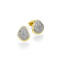 Diamonds by Ellen K. Fascination by Ellen K. Ohrringe Gold 333 zweifarbig mit 94x Zirkonia weiß