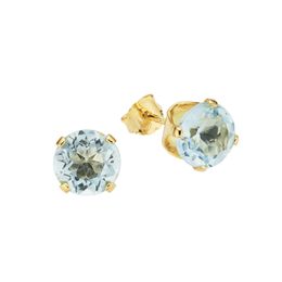 Diamonds by Ellen K. Fascination by Ellen K. Ohrstecker Gold 585 Blautopas (beh.) 7mm