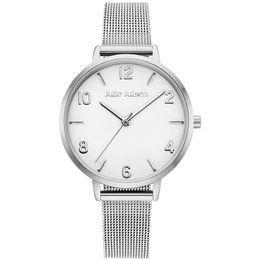JULIE JULSEN Damenuhr Edelstahl silberfarben Basic silver