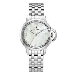 Jacques du Manoir Damen Armbanduhr Grace Edelstahl Quartz JWL02501
