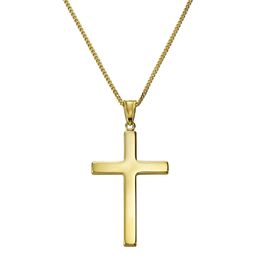Diamonds by Ellen K. Fascination by Ellen K. Halskette Gold 333 mit Motiv Kreuz