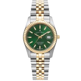 Jacques du Manoir Damen Armbanduhr Inspiration Edelstahl zweifarbig Quartz JWN02301