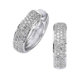 Diamonds by Ellen K. Ohrringe Gold 585 mit 130x Diamant zus. 0,50ct.