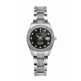 Jacques du Manoir Damen Armband Uhr Inspiration Beauty Edelstahl JWL01505