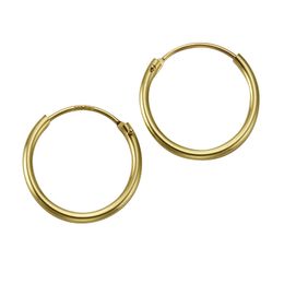 Diamonds by Ellen K. Fascination by Ellen K. Ohrringe Gold 585 mit einem Durchmesser von 15mm