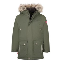 Trollkids - Kid's Nordkapp Jacket - Parka Gr 92 oliv